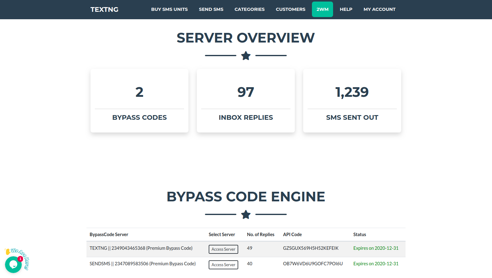 Bypass Code Technology - Textngcomms